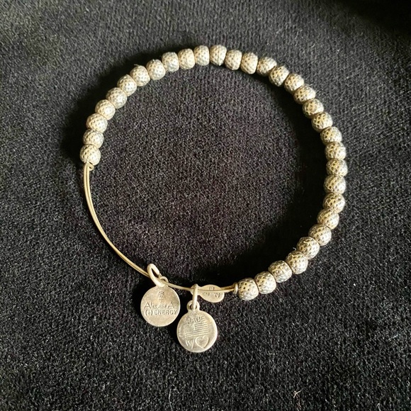 Alex and Ani | Jewelry | Alex And Ani Silver Bangle Bracelet With ...